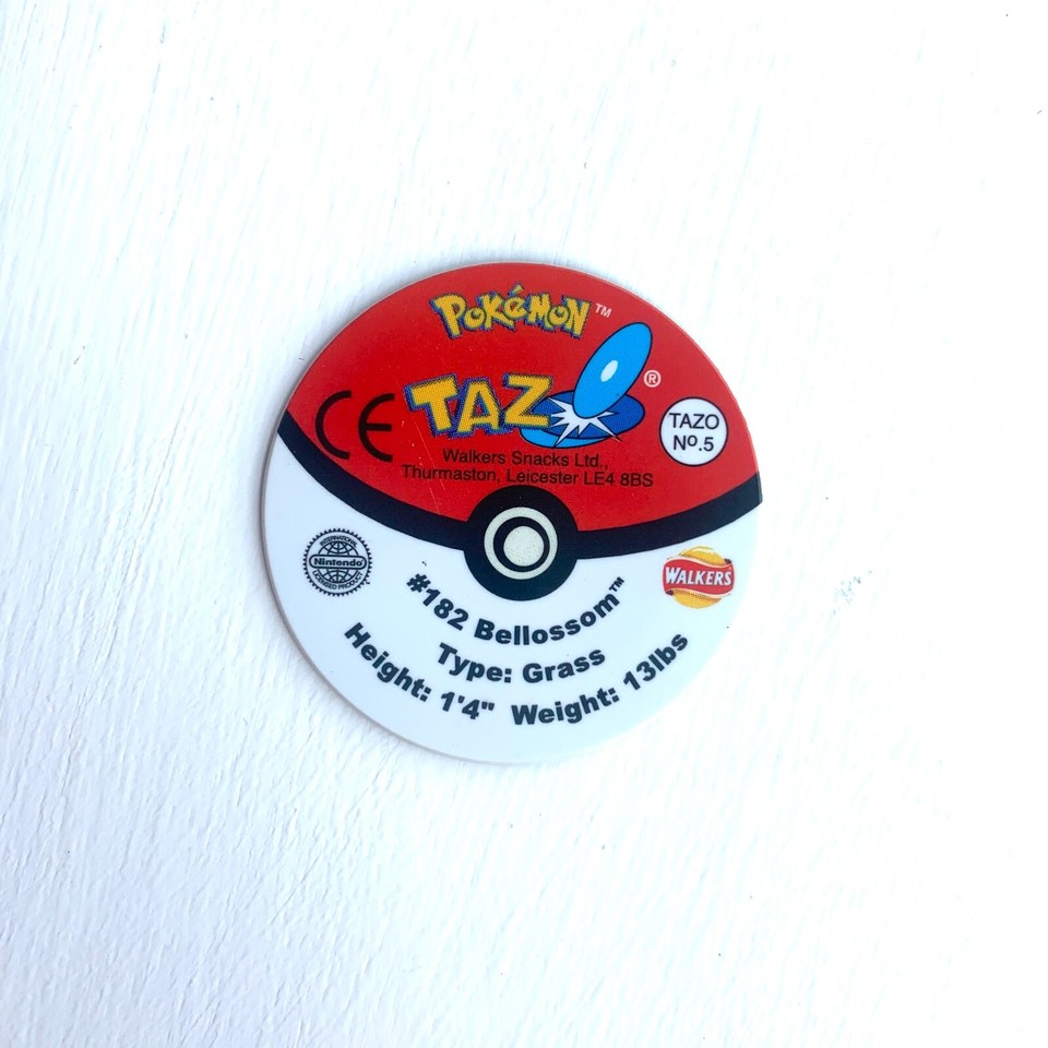 2001 POKEMON TAZO'S - Vintage- Walkers Tazos/Pogs - Take your pick in ...