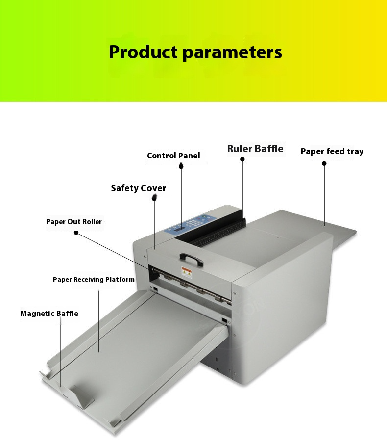 Digital Creasing Machine Automatic Dashed Line Meter Line Dot Line A3 ...