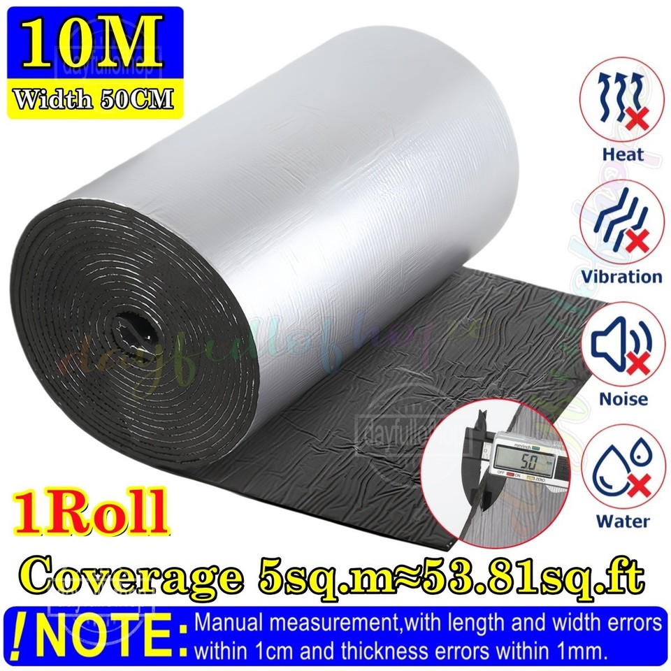 10M Camper Van Insulation Thermal Thermo Liner Foil Foam Car Sound ...