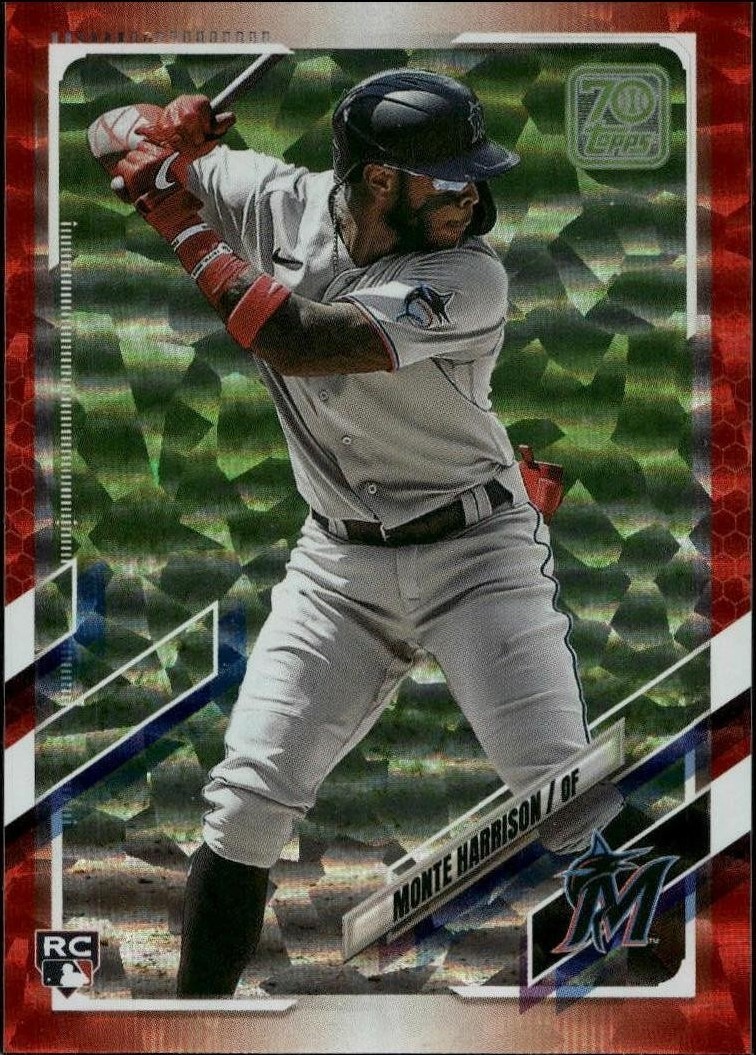 2021 Topps - Monte Harrison #126 Red /199 (RC) for sale online | eBay
