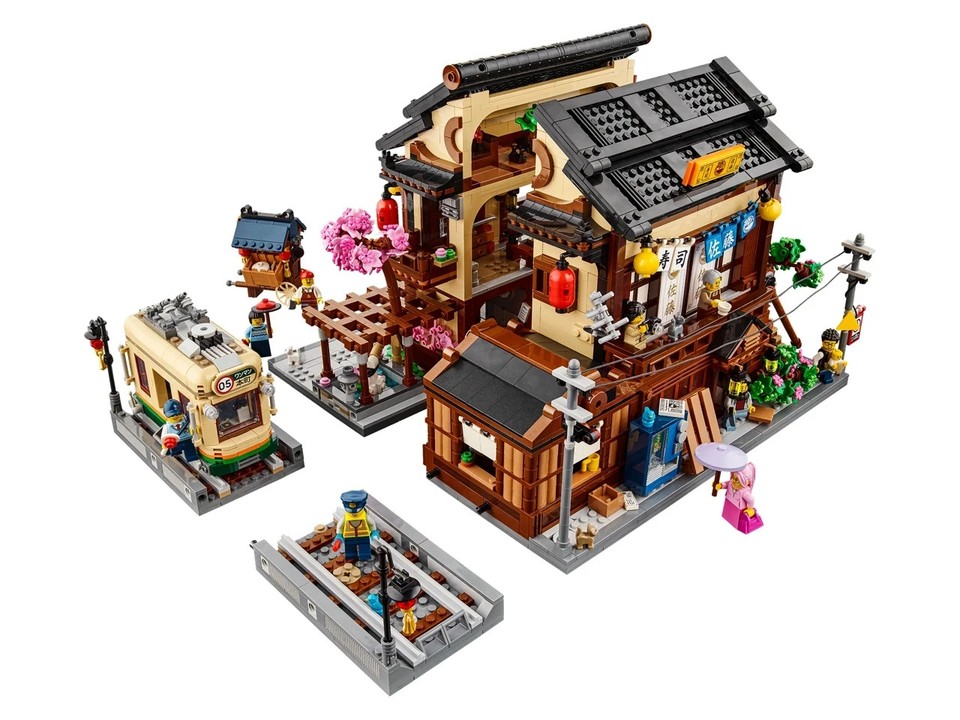 LEGO BrickLink Program Series 7 | 910060 SUSHI RESTAURANT | JULY 31 ...