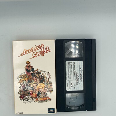 American Graffiti (1973), VHS Movie, MCA Home Video (1991), Dir. G ...