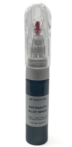 ANTHRACITE GREY ALLOY WHEEL TOUCH UP PAINT PEN BRUSH FOR SCRATCHES CURB ...