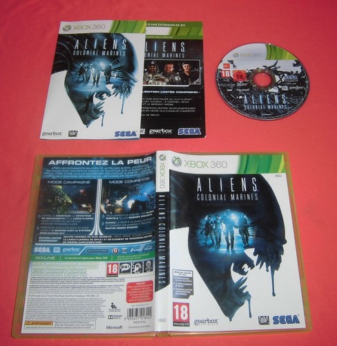 XBOX 360 Aliens Colonial Marines [PAL (Fr)] Alien SEGA *JRF | eBay