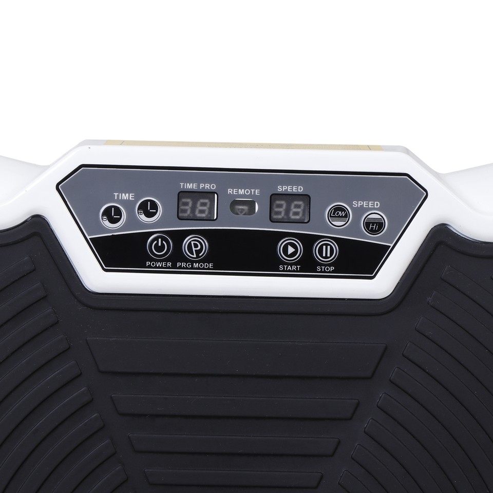 Vibration Plate Fitness Platform Exercise Machine Full Body Shaker ...