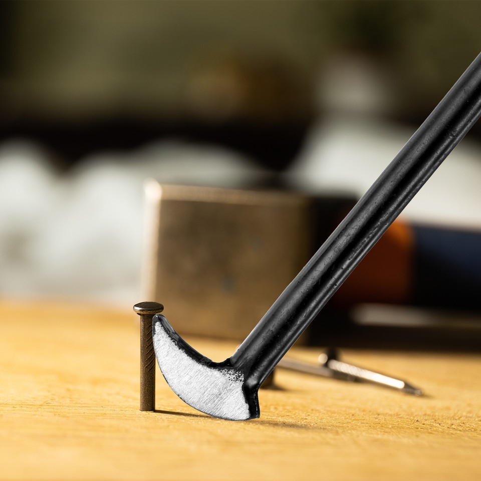 2pcs Rolling Head Pry Bar 6" Length Carbon Steel Lady-foot Bar Heel Pry ...