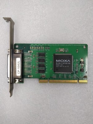 1pc MOXA CP-104UL V2 PCI multiple Serial Port Card | eBay