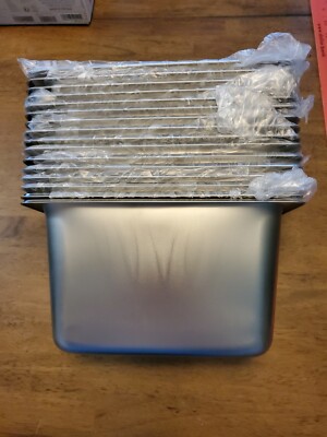 16 PACK 1/4 Size 6" Deep Stainless Steel Steam Prep Table Hotel Buffet ...