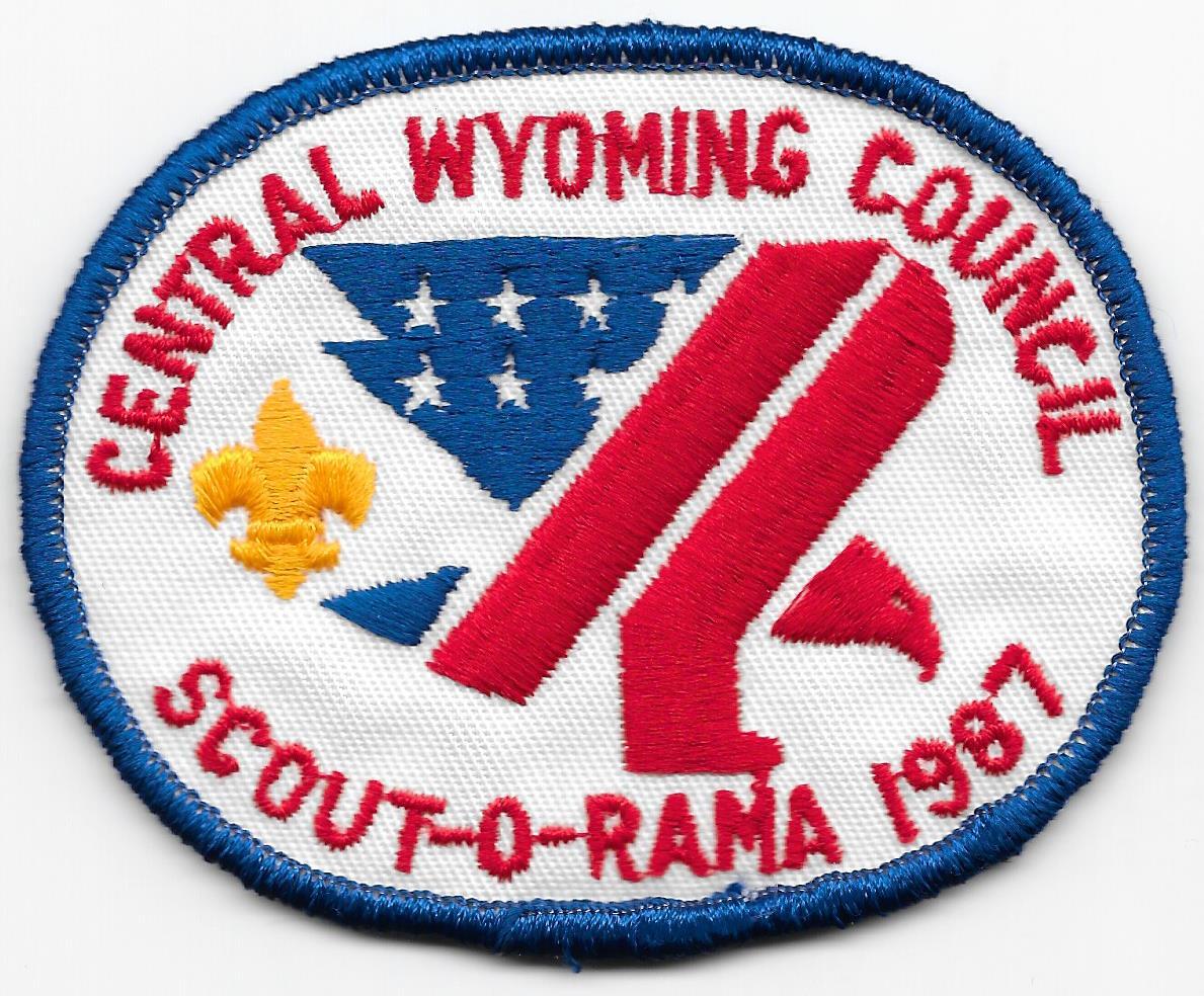 1987 Scout-O-Rama Central Wyoming Council Boy Scouts of America BSA | eBay