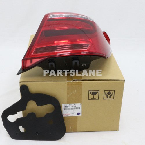 Toyota Axio Corolla OEM Rear Right Combination Lamp Lens and Body 81551 ...