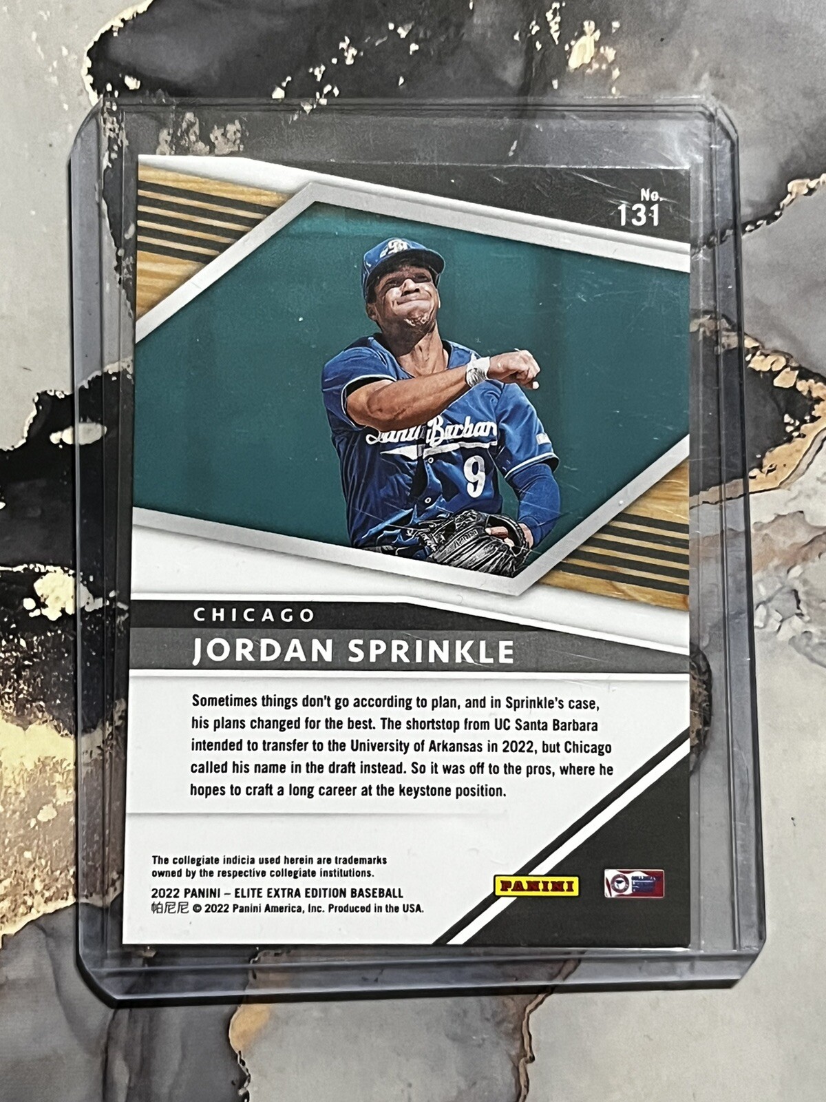 2022 Panini Elite Extra Edition - Status Red #131 Jordan Sprinkle /299 ...