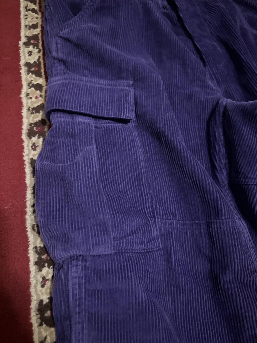 Supreme x Nike Arc Corduroy Cargo Pants Purple Size Small Supreme x Nike Arc Corduroy Cargo Pants Purple Size Small