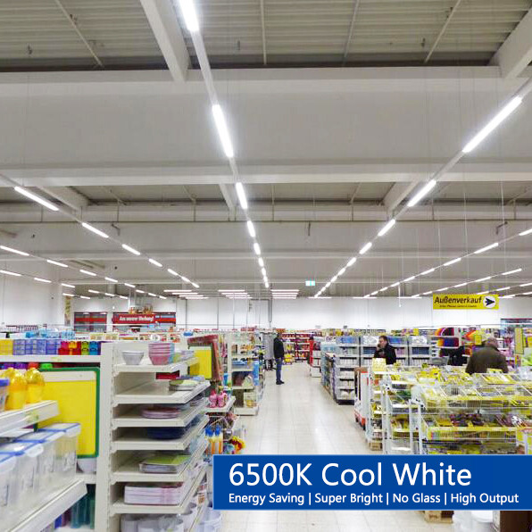 T8 8FT 50Pack LED Tube Light Bulb FA8 Single Pin 45W LED Shop Light ...