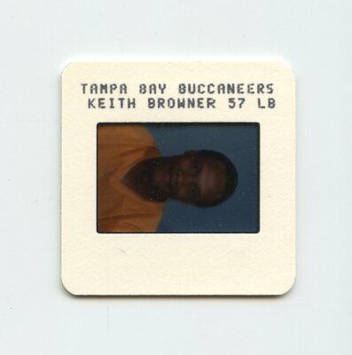 #TN26905 KEITH BROWNER LB 1984 Rare Football TV Slide | eBay