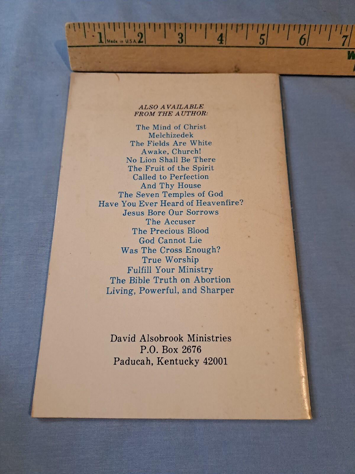 Free From Fear By David Alsobrook | eBay