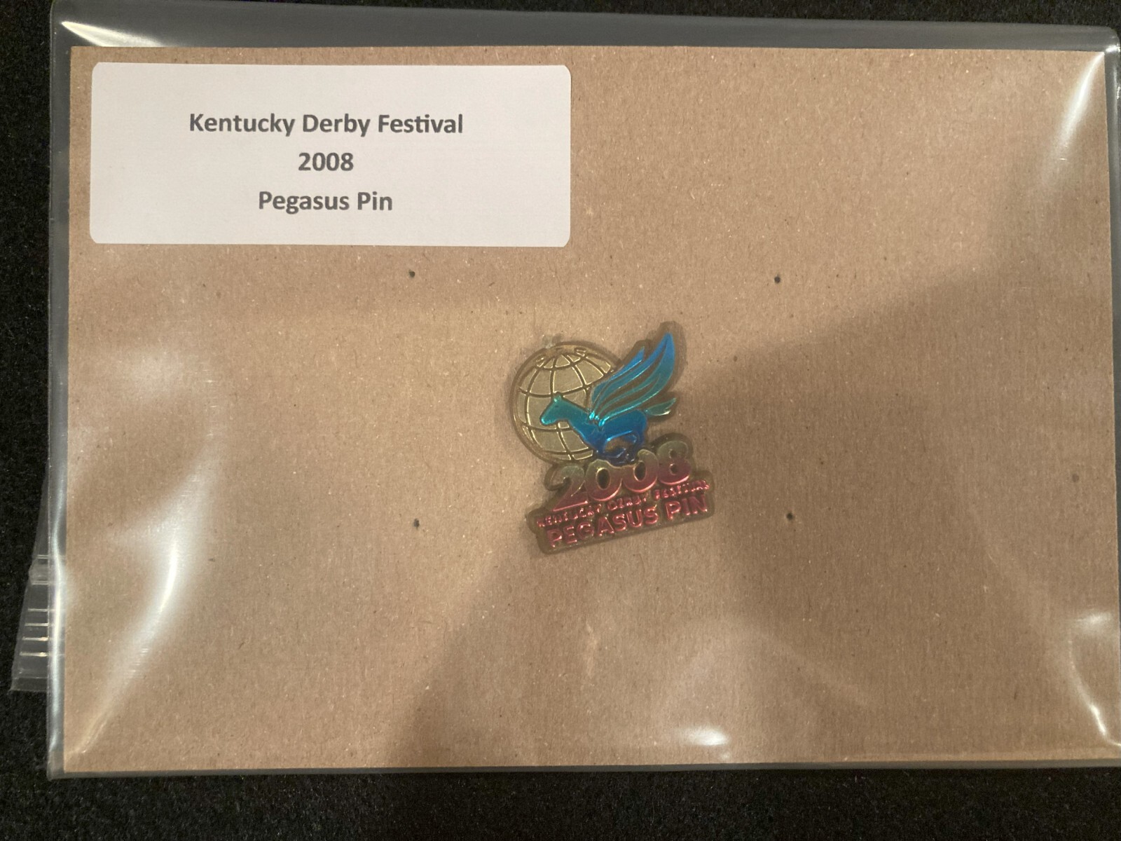 2008 Kentucky Derby Festival Pin - Gold Return Pin | eBay
