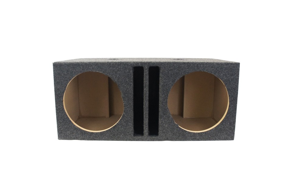 Car Audio Dual 12" SPL Bass Subwoofer Labyrinth Vent Sub Box Stereo ...