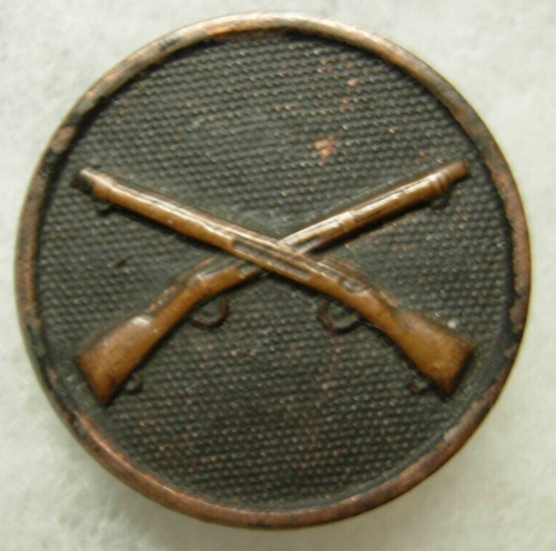 WW1 US Army Infantry Corps Enlisted Collar Disk - SB | eBay