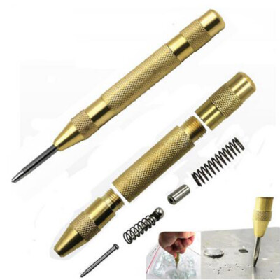 5'' Automatic Center Pin Punch Strike Spring Loaded Marking Starting ...