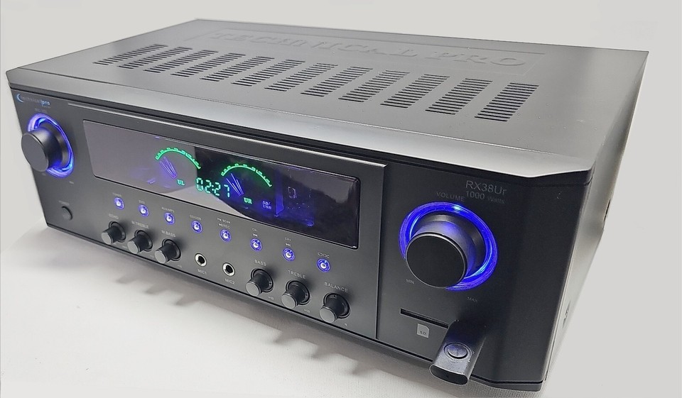 Technical Pro RX38UR 1000W Pro Receiver with USB & SD Card Inputs ...