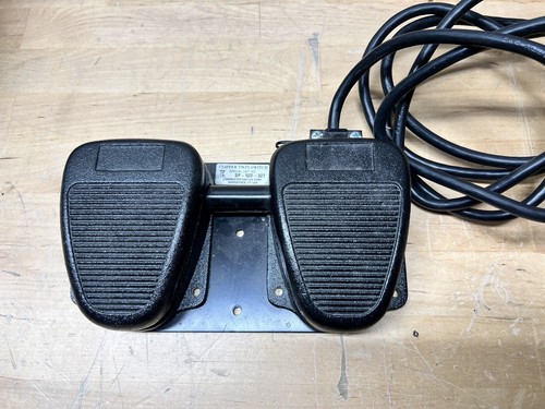 LINEMASTER CLIPPER TWIN SWITCH DUAL FOOT PEDAL SP-522-327 | eBay