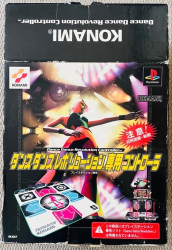 Playstation PS1 Konami Dance Revolution Controller Limited Edition Rare ...