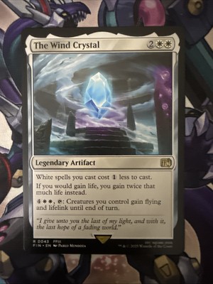 MTG Final Fantasy The Wind Crystal Rare Near Mint | eBay