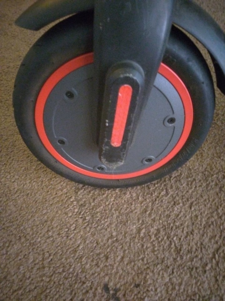 Electric Scooter Front Wheel With Motor and Inflatable Tire For ...