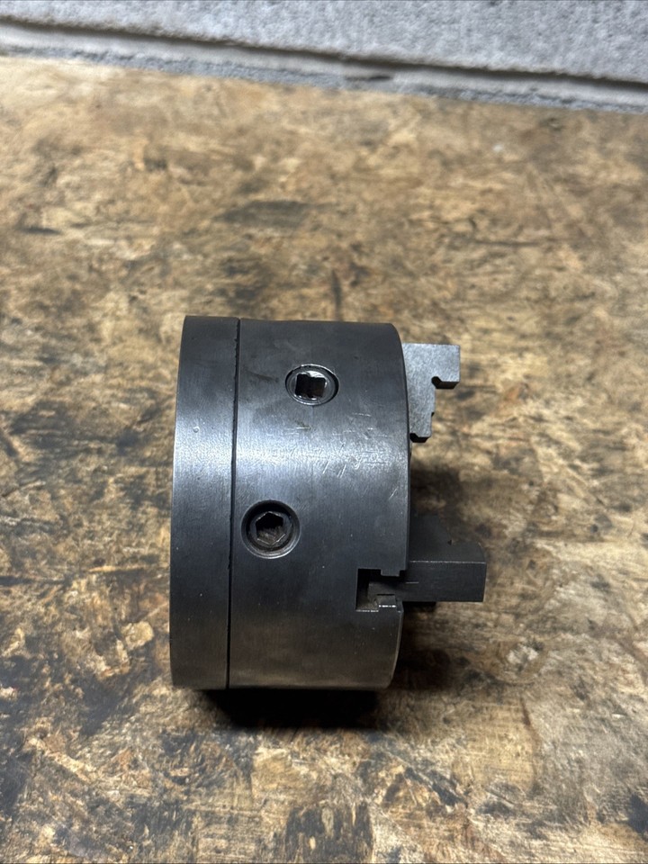4" BUCK 3 JAW ADJUST-TRU CHUCK 1 3/4-8 TPI | eBay