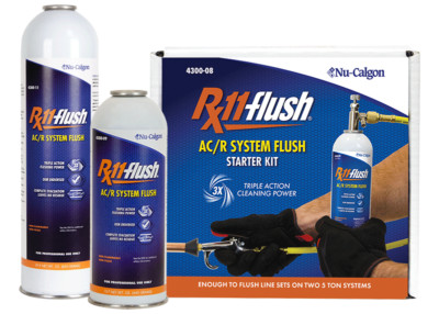 Nu-Calgon 4300-08 Rx11-Flush System Starter Kit AC/R System Flush | eBay