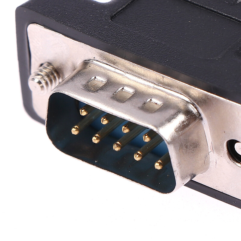 DB9 RS232 Male/Female To RJ45 Adapter COM Port to LAN Ethernet Port ...