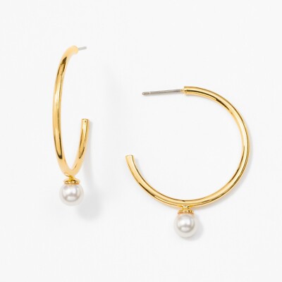 Touchstone Crystal BALANCED Earrings Cream Crystal Pearl BNIB So Pretty ...