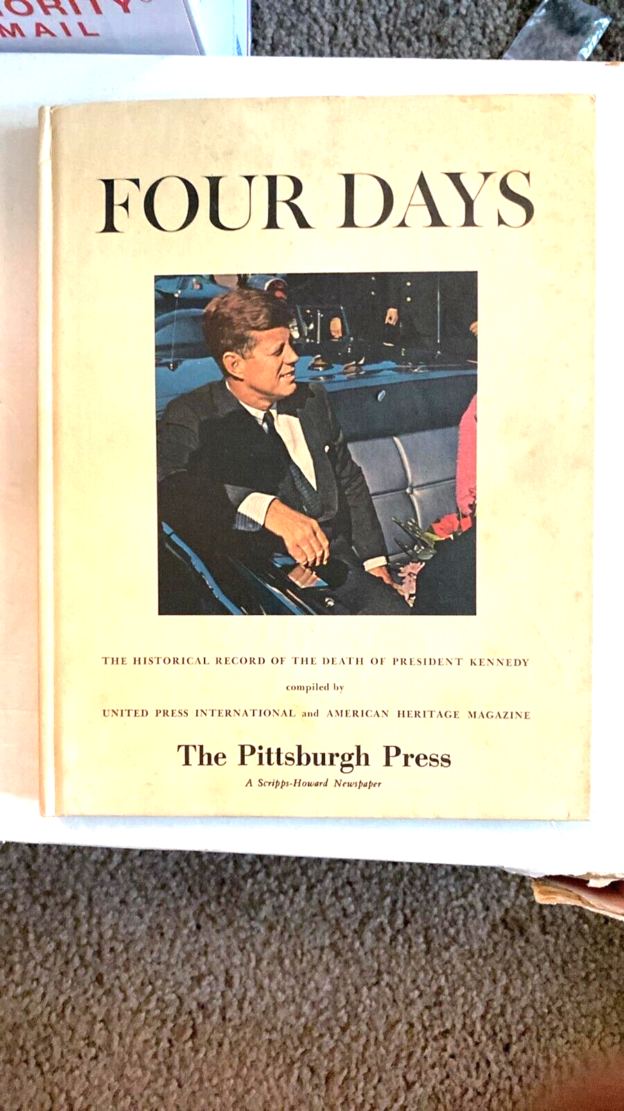 JFK 4 DAYS BOOK from 60s | eBay