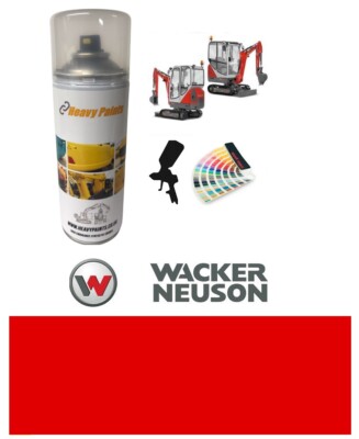 Wacker Neuson Digger Red Paint High Endurance Enamel Paint 400ml ...