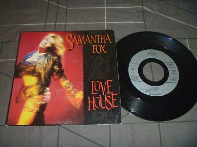 Samantha Fox ‎– Love House Original 1988 France release 7" vinyl import ...