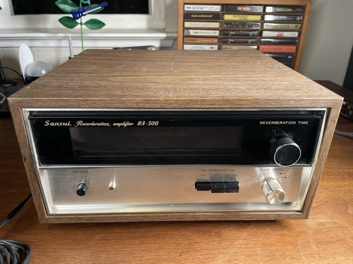 Sansui RA-500 Reverberation Amplifier Powers Up Not Fully Tested | eBay