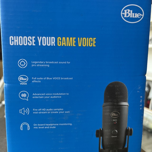 Blue Microphones Blackout Yeti USB Microphone with Ubisoft Discount ...