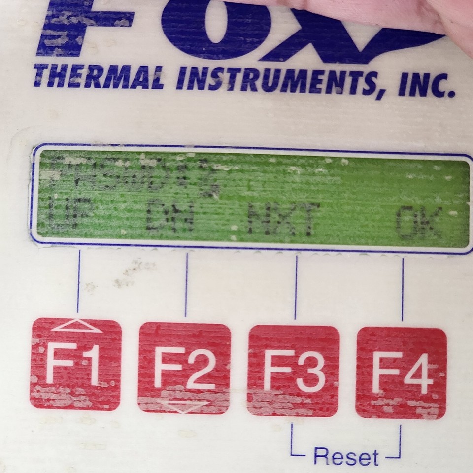 Fox Thermal Instruments Model FT2 Thermalmass Flowmeter &Temperature ...