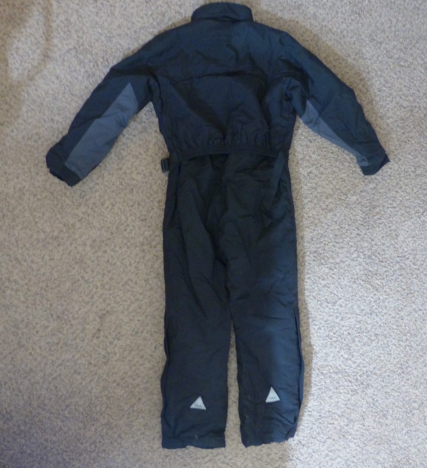 Men's Cabela's Black Insulated Waterproof Snow Ice Fishing Coveralls ...