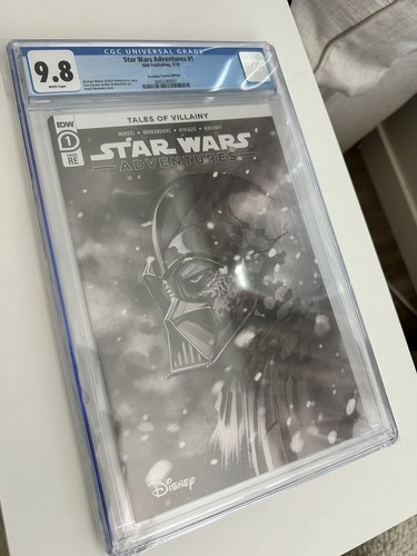 STAR WARS ADVENTURES #1 • CGC 9.8 • PEACH MOMOKO COVER • DARTH VADER ...