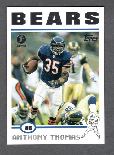 2004 TOPPS 1ST EDITION ANTHONY THOMAS CARD #270 **NM-MT** CHICAGO BEARS ...