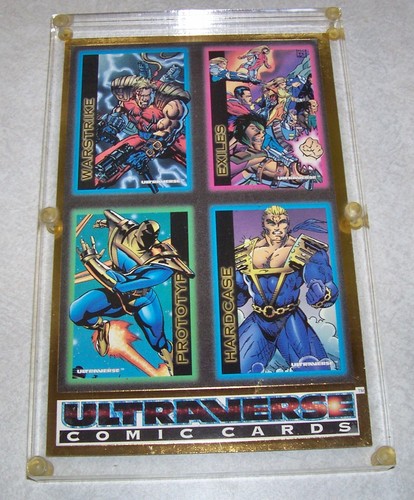 Skybox Limited Edition ULTRAVERSE COMIC CARDS FRAMED NUMBERED RETAILER ...
