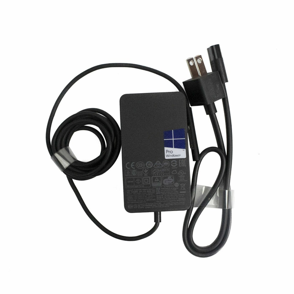 Genuine OEM Microsoft Surface Pro Book AC Power Adapter Charger 36W/44W ...