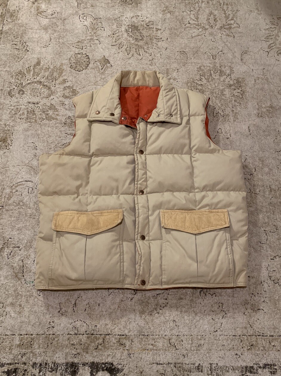Goose Down Vest Tin Puffer Bushcraft Work Vest Brown … - Gem