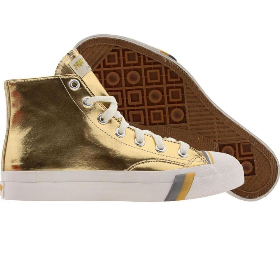 $74.99 Pro-Keds Womens Royal High (metallic gold) PWL30633 | eBay