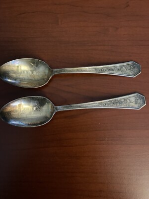 1933 Century of Progress CLARA LU N EM Science Court Silverplate ...