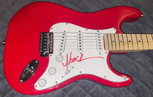 Sebastian Bach Skid Row Autographed Signed Electric Guitar EXACT PROOF ...