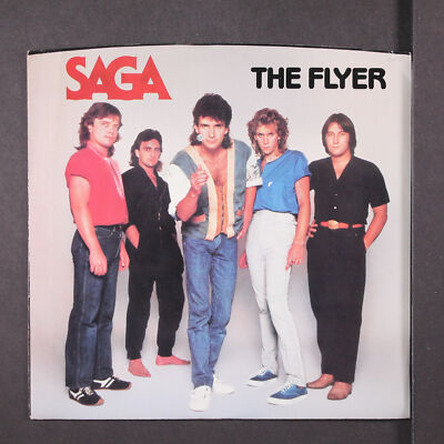 SAGA: the flyer / the sound of strangers PORTRAIT 7" Single 45 RPM | eBay