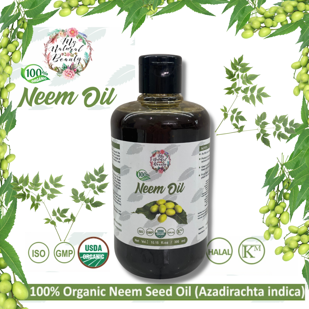 100% PURE ORGANIC NEEM OIL- 1.8 Litres -6 x 300ml bottles Bulk Buy ...