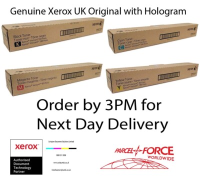 Xerox Genuine Versant 80 180 280 Toner 006R01642 006R01643 006R01644 ...